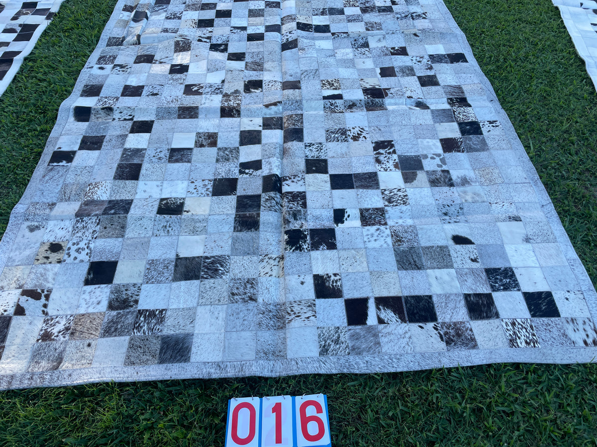 Cowhide - Patchwork Rug 16 – The Skin Thing